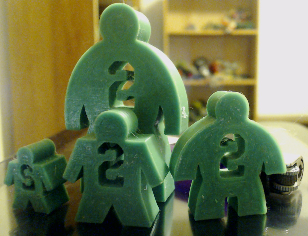 Free OBJ file Numbered Meeples・3D printable model to download・Cults