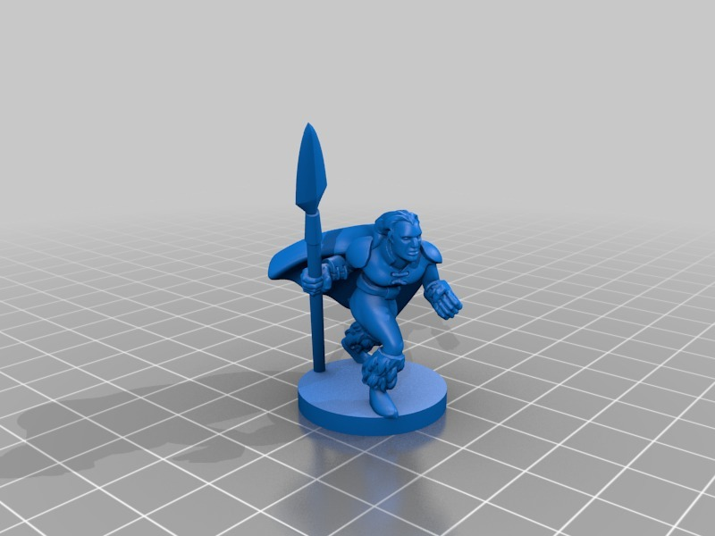 Free STL file Human Ranger・3D printing template to download・Cults
