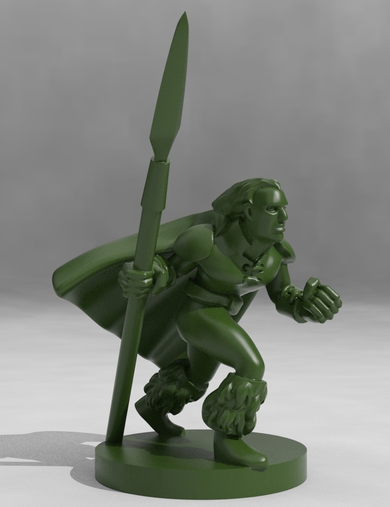 Free STL file Human Ranger・3D printing template to download・Cults