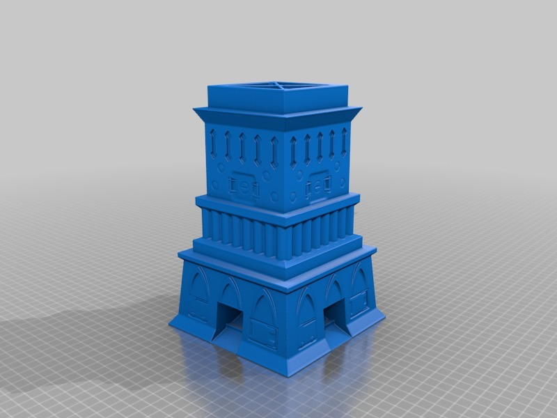 Free STL file Four Way Techno Dice Tower・3D print design to download・Cults