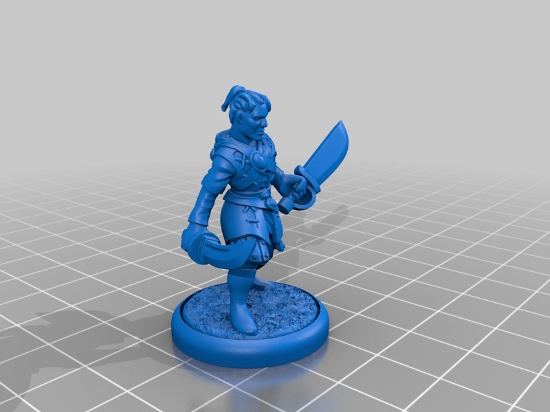 Free STL file Dual-wielding Ranger Ben 🎲・3D printable model to download ...
