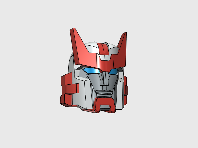 STL file IDW MTMTE Ratchet head Mk.II・3D print model to download・Cults