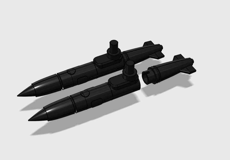 Free STL file Drop tanks for Seekers 💧・Model to download and 3D print・Cults