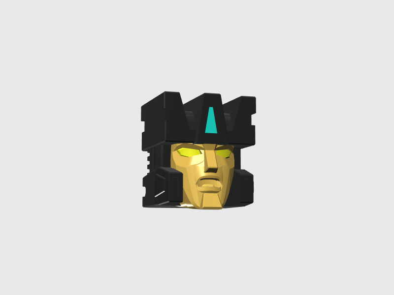 STL file Groove head - Box art style・3D printing design to download・Cults