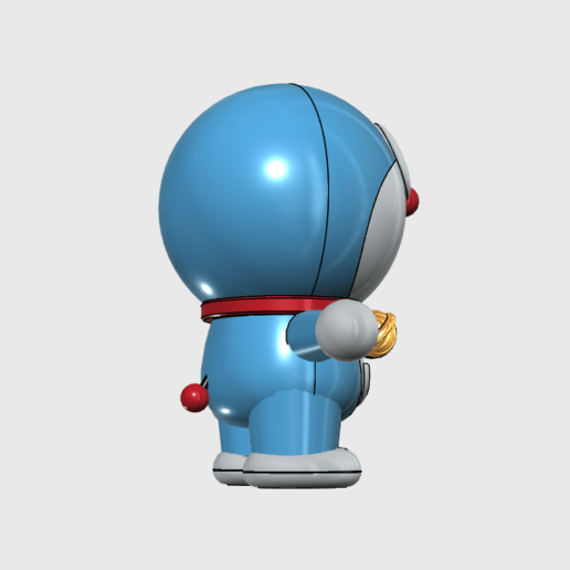 Download free STL file Doraemon small figure • Model to 3D print ・ Cults