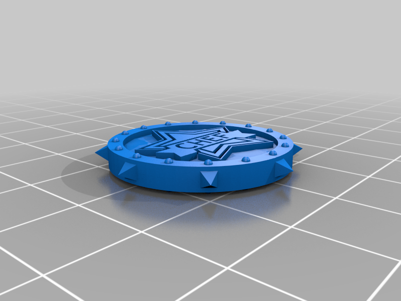 Free 3D file Blood Bowl Leader Token 🩸・3D printing design to download・Cults