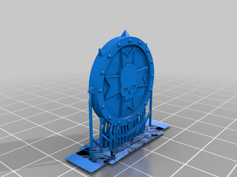 Free 3D file Blood Bowl Human Token (alternate)・3D print object to ...