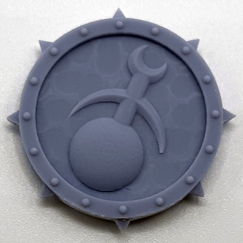 Free 3D file Blood Bowl Slaanesh Token・3D printing template to download ...