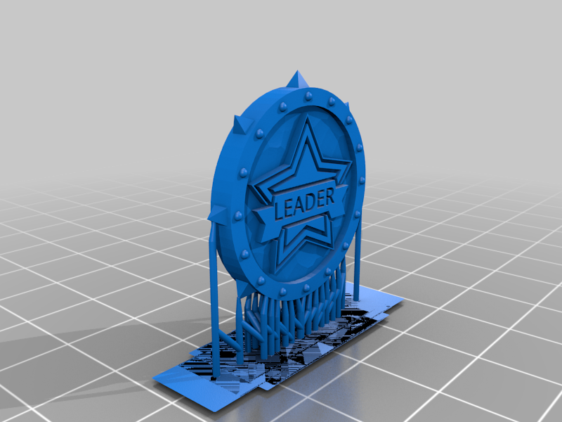Free 3D file Blood Bowl Leader Token 🩸・3D printing design to download・Cults