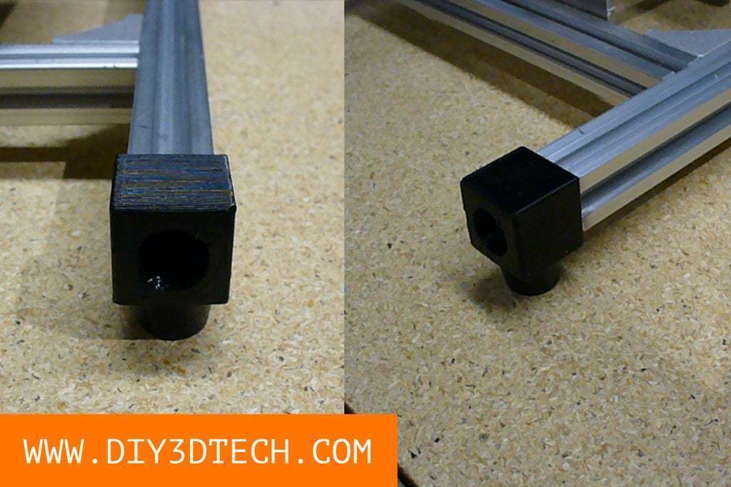 Download free STL file V-Slot 20 x 20 Extended Foot! • 3D printable ...