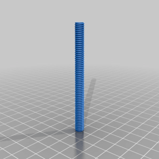 Download free STL file 1/4-20 Threaded Rod 75mm Long! • 3D printing ...