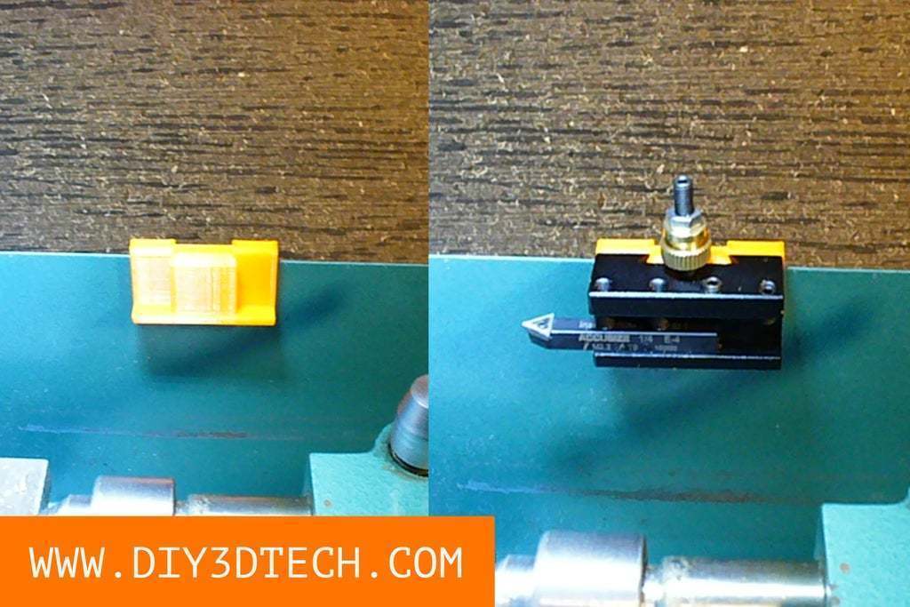 Free STL file Mini-Lathe Quick Change Tool Post Holder!・3D print design ...