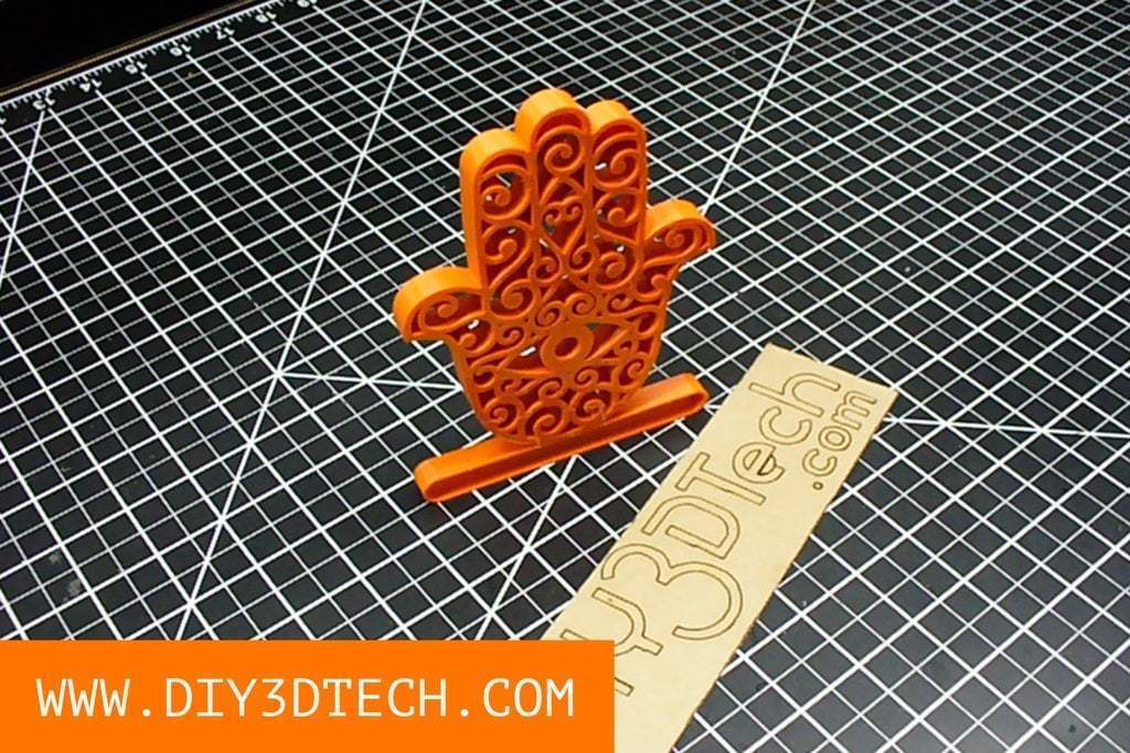 Free STL file Evil Eye Hand Art Work!・3D printable model to download・Cults