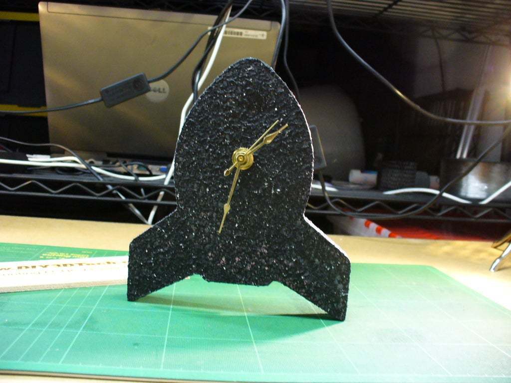 Free STL file Rocket Clock!・3D printing model to download・Cults