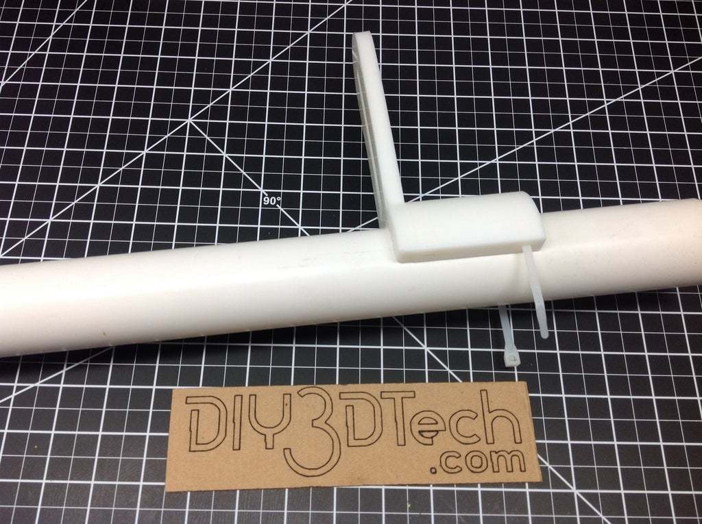 Download free SCAD file Customizable PVC Pipe Bracket • 3D printable ...
