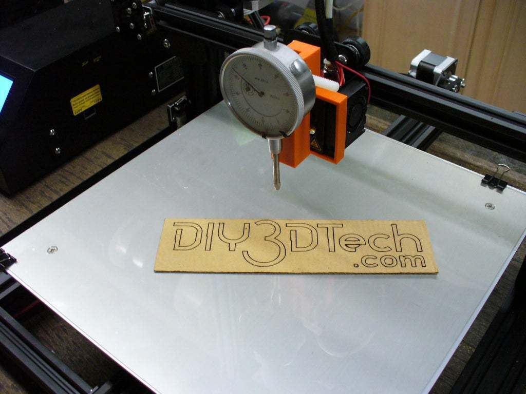 Free STL file Creality CR-10 Dial Indicator Mount for Bed Level ...