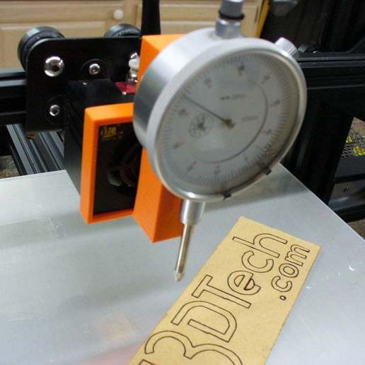 Download free 3D printer model Creality CR-10 Dial Indicator Mount for ...