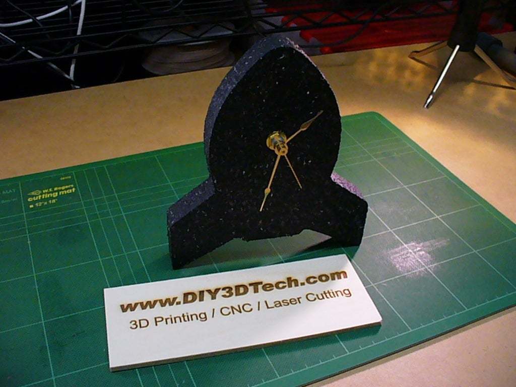 Free STL file Rocket Clock!・3D printing model to download・Cults