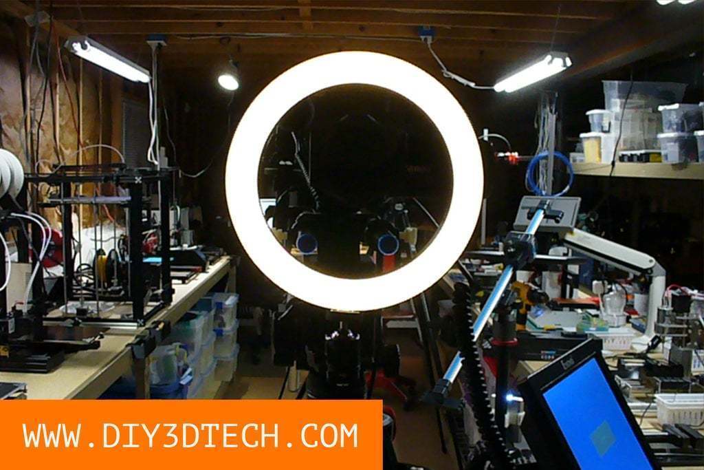 Free STL file Ring Light・3D print design to download・Cults