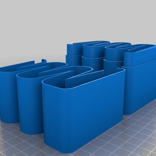 Download free STL file My Customized Battery Dispenser - • 3D printer ...