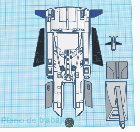 STL file Waverider Time ship (Legends of tomorrow) 🚢・3D printer design ...