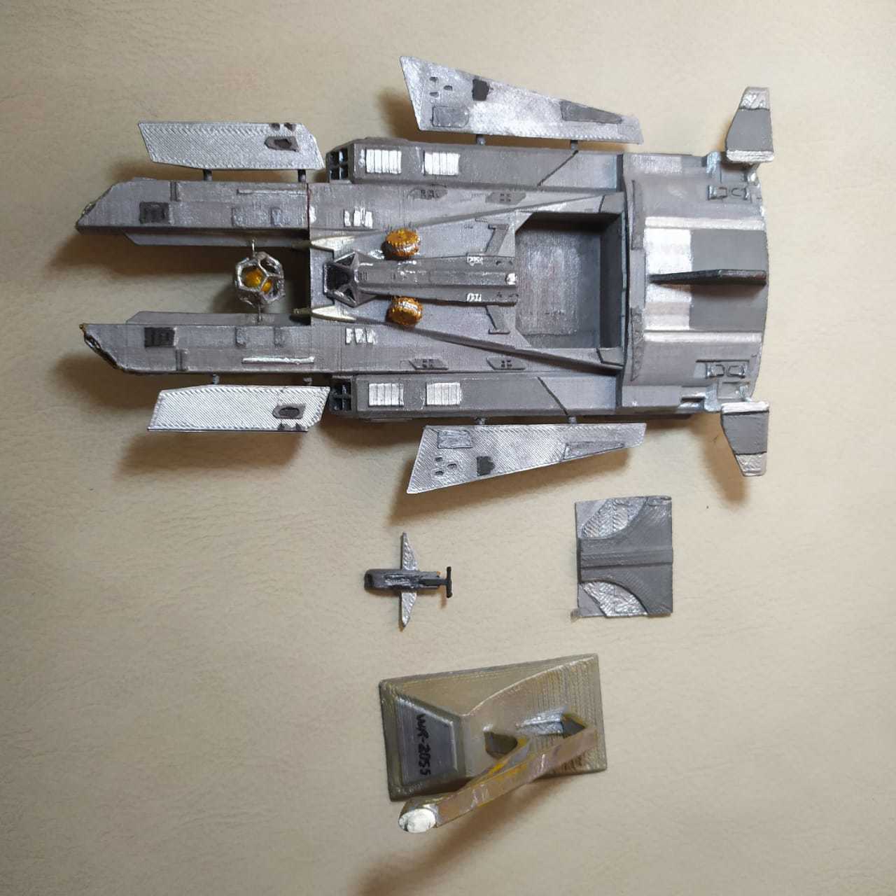 STL file Waverider Time ship (Legends of tomorrow) 🚢・3D printer design ...
