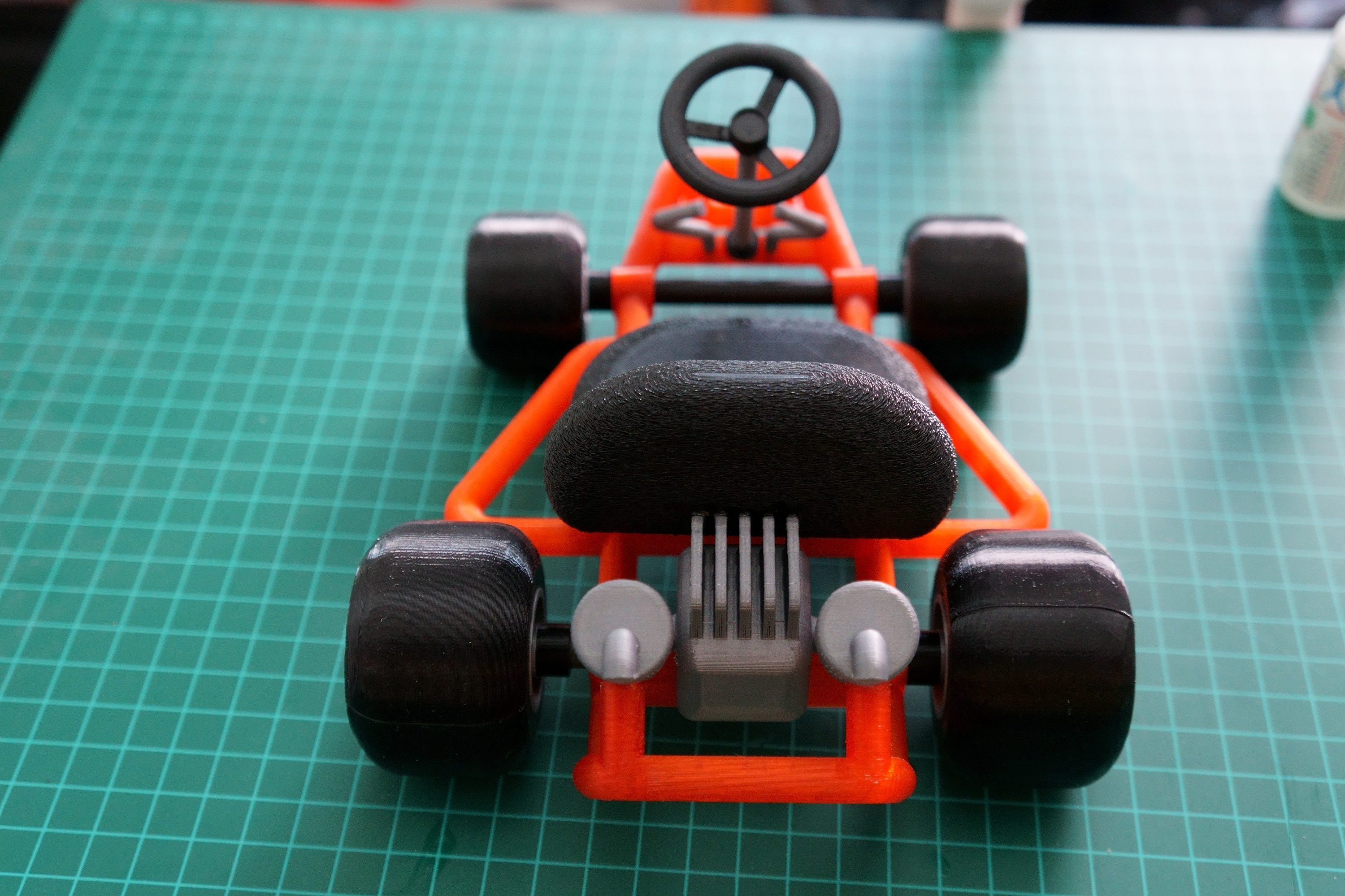 STL file 3D Printable Mario Kart Go-kart (6" x 8") (15cm x 21cm) 🎲 ...