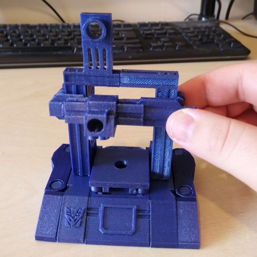 3D printing 3D Printer Transforming Figure (Soundwave) ・ Cults