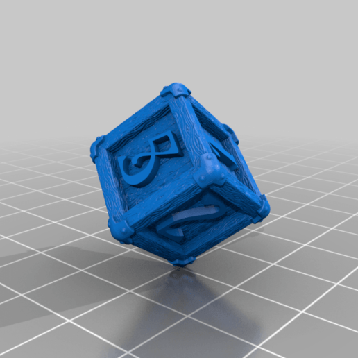 Download free STL file Wooden D6 Dice • Object to 3D print ・ Cults