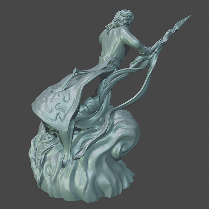 Free STL file Storm Blessed・3D printer model to download・Cults