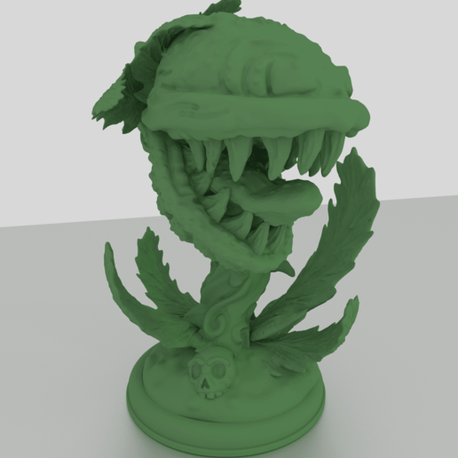 Download STL file Maneater Plant 28mm Creature for Tabletop Adventures ...