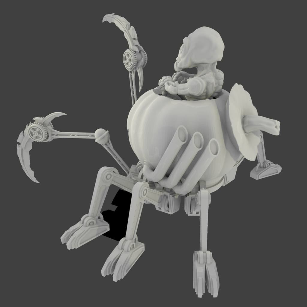 Free STL file Mech O Lantern・3D printer design to download・Cults