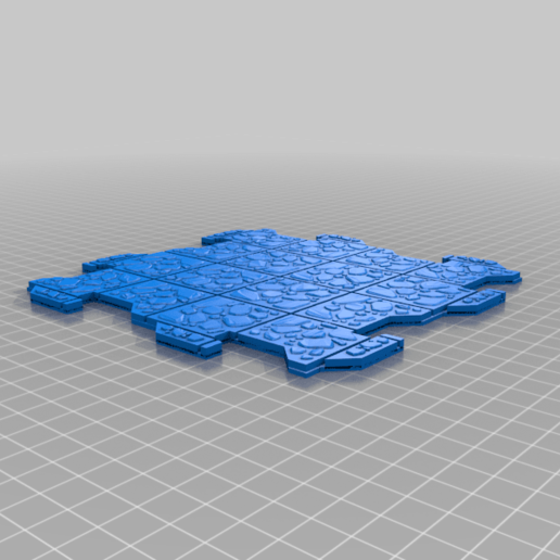 Download free STL file Dungeon Terrain Tiles with Puzzle Lock • 3D ...