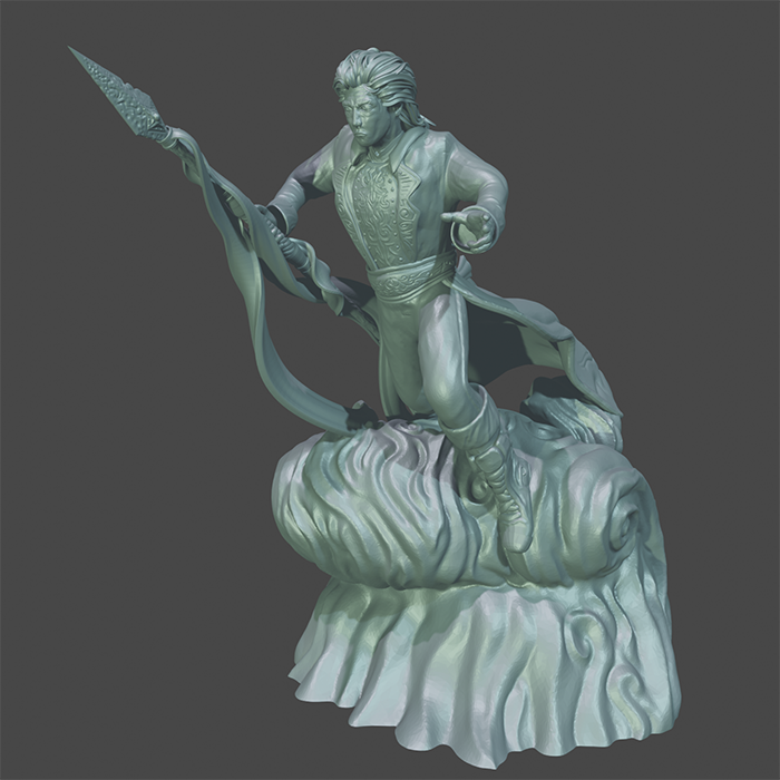 Free STL file Storm Blessed・3D printer model to download・Cults