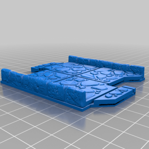 Download free STL file Dungeon Terrain Tiles with Puzzle Lock • 3D ...