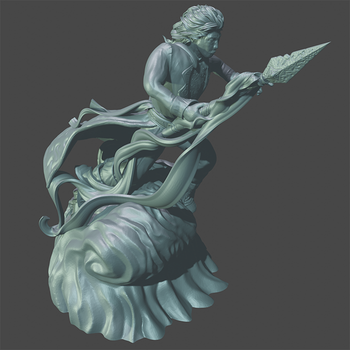Free STL file Storm Blessed・3D printer model to download・Cults