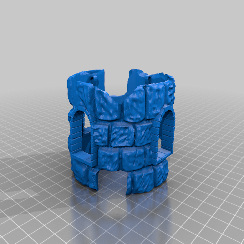 Free STL file Floating Castle for Aquarium 🏰・3D printing template to ...