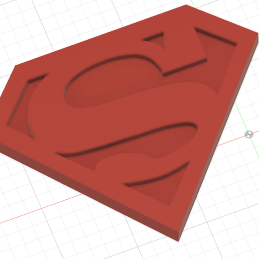 Download free STL file Superman Logo • 3D printer object ・ Cults