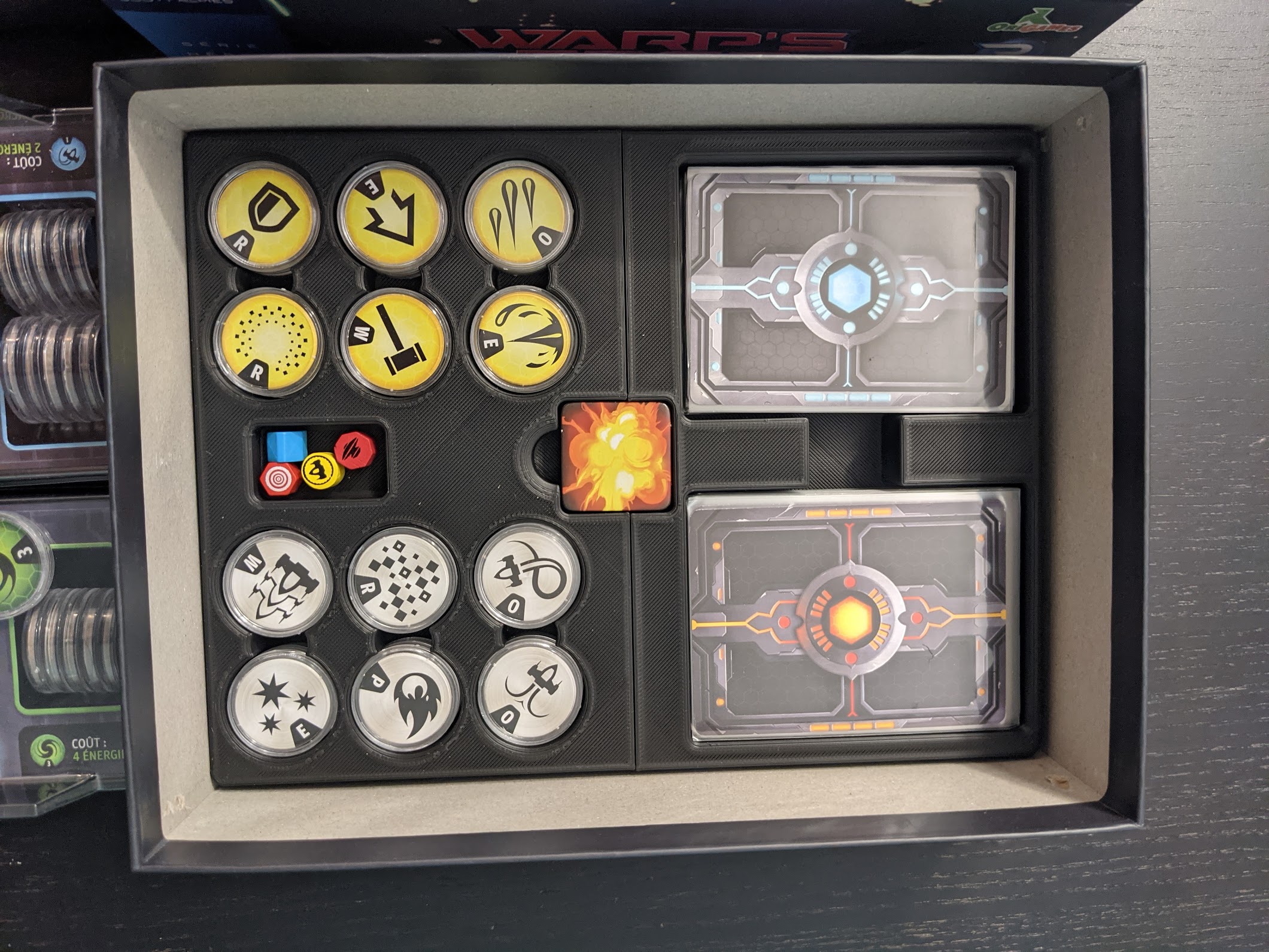 Free STL file Warp's Edge insert for Capsuled token・3D print object to ...