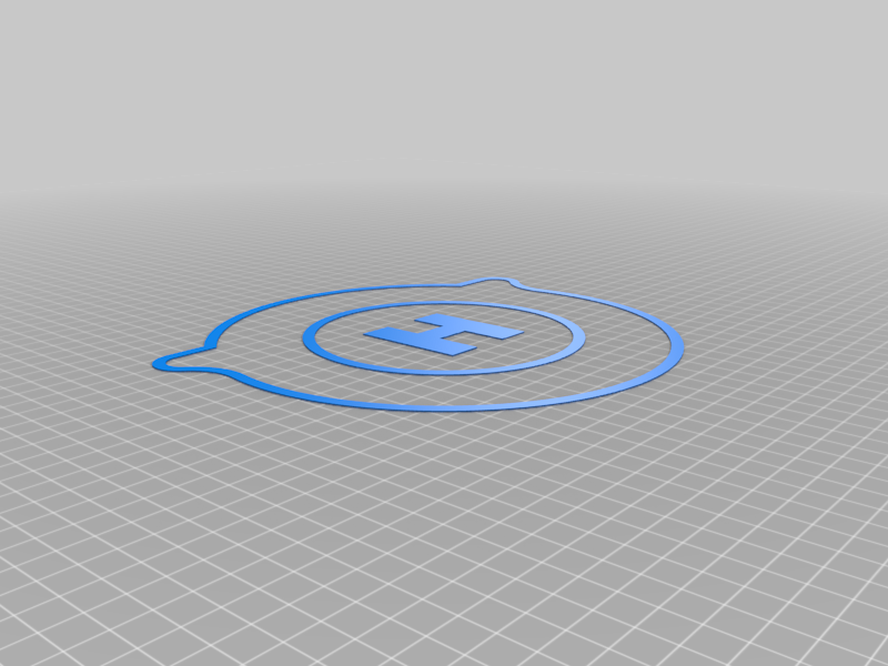 Free 3D file Landing Pad for Drone ZLL SG107 Series 🛬・3D printer design ...