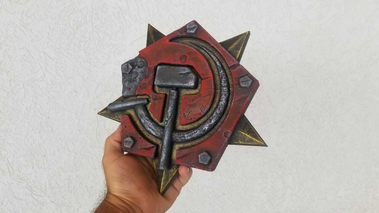 Archivo STL Command $ Conquer Red Alert 2 Yuris revenge - Soviet Logo ...