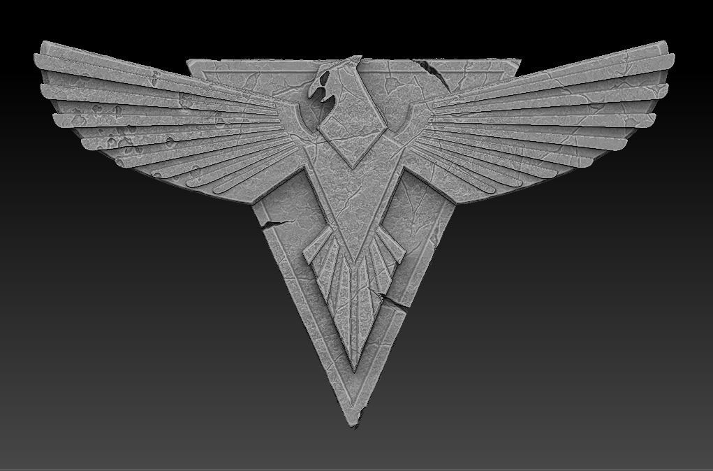 STL file Command $ Conquer Red Alert 2 Yuris revenge - Ally Logo - logo ...