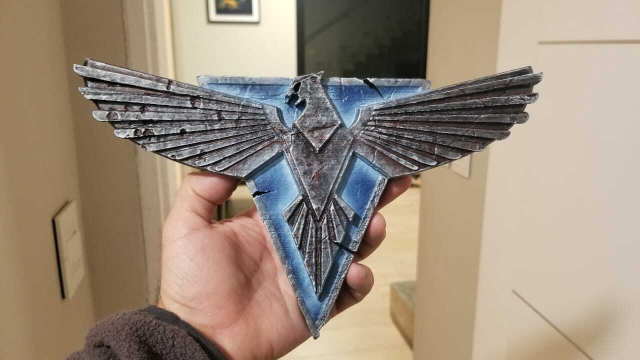 STL file Command $ Conquer Red Alert 2 Yuris revenge - Ally Logo - logo ...