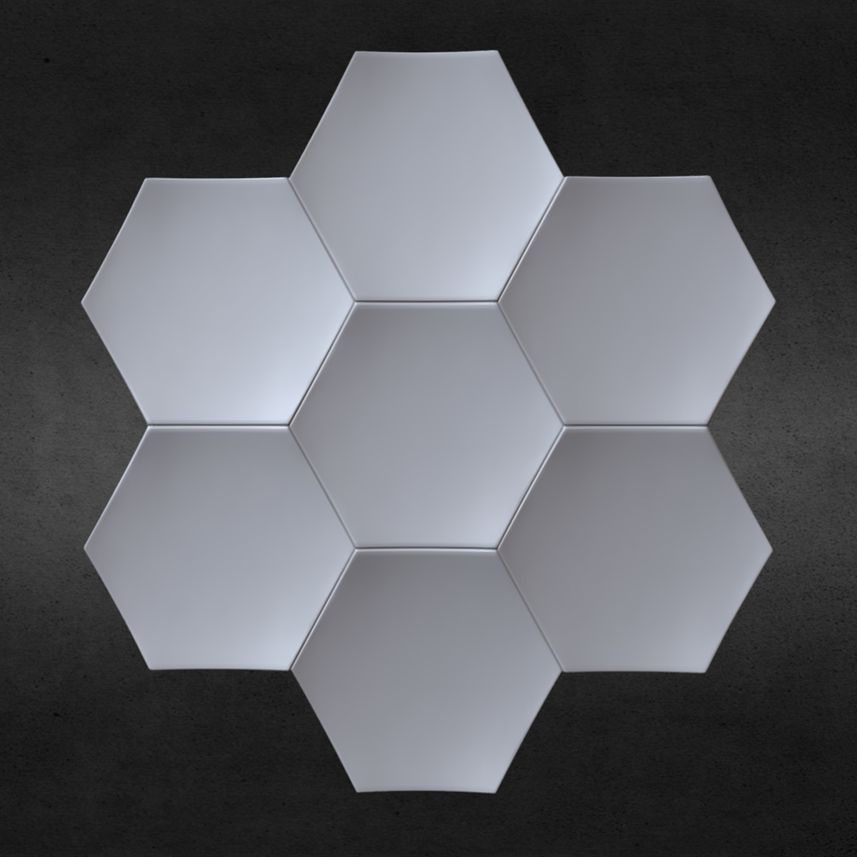 Fichier STL Panneau mural 3d 7・Plan pour impression 3D à télécharger・Cults