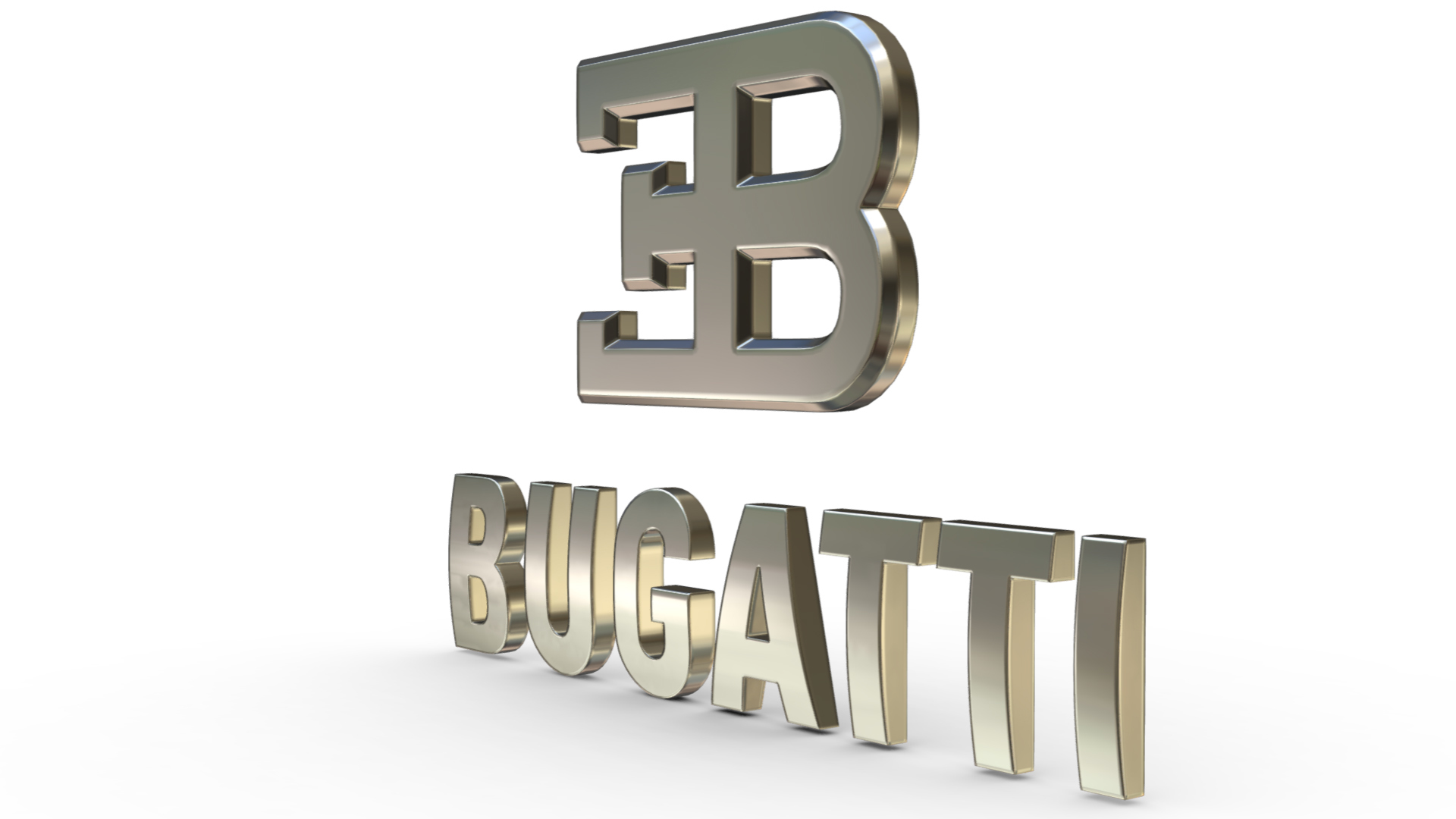 STL file bugatti logo 2 🚗・3D printable design to download・Cults