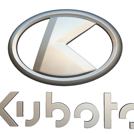 Download STL file kubota logo ・ Cults