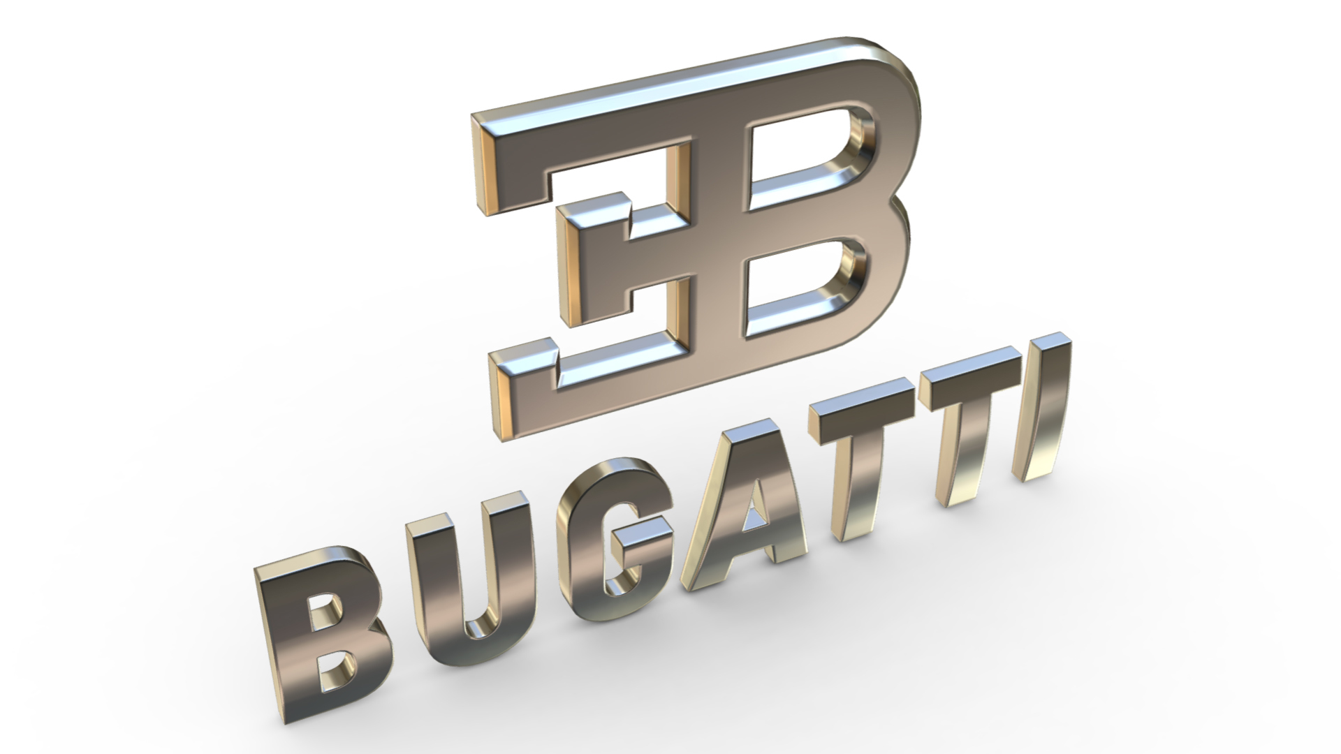 STL file bugatti logo 2 🚗・3D printable design to download・Cults