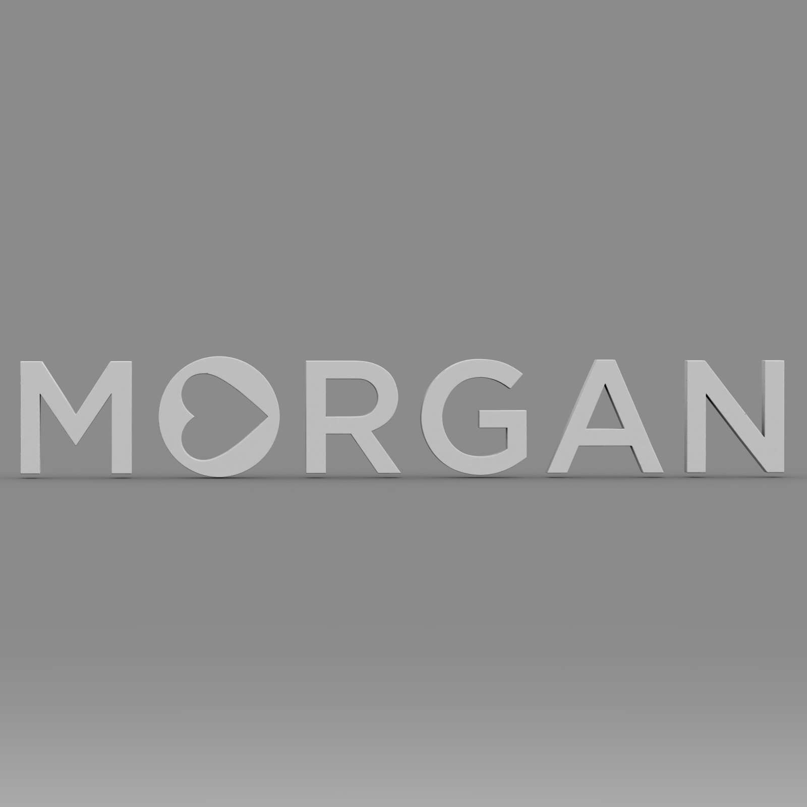 STL file morgan logo 🎭・3D printing idea to download・Cults