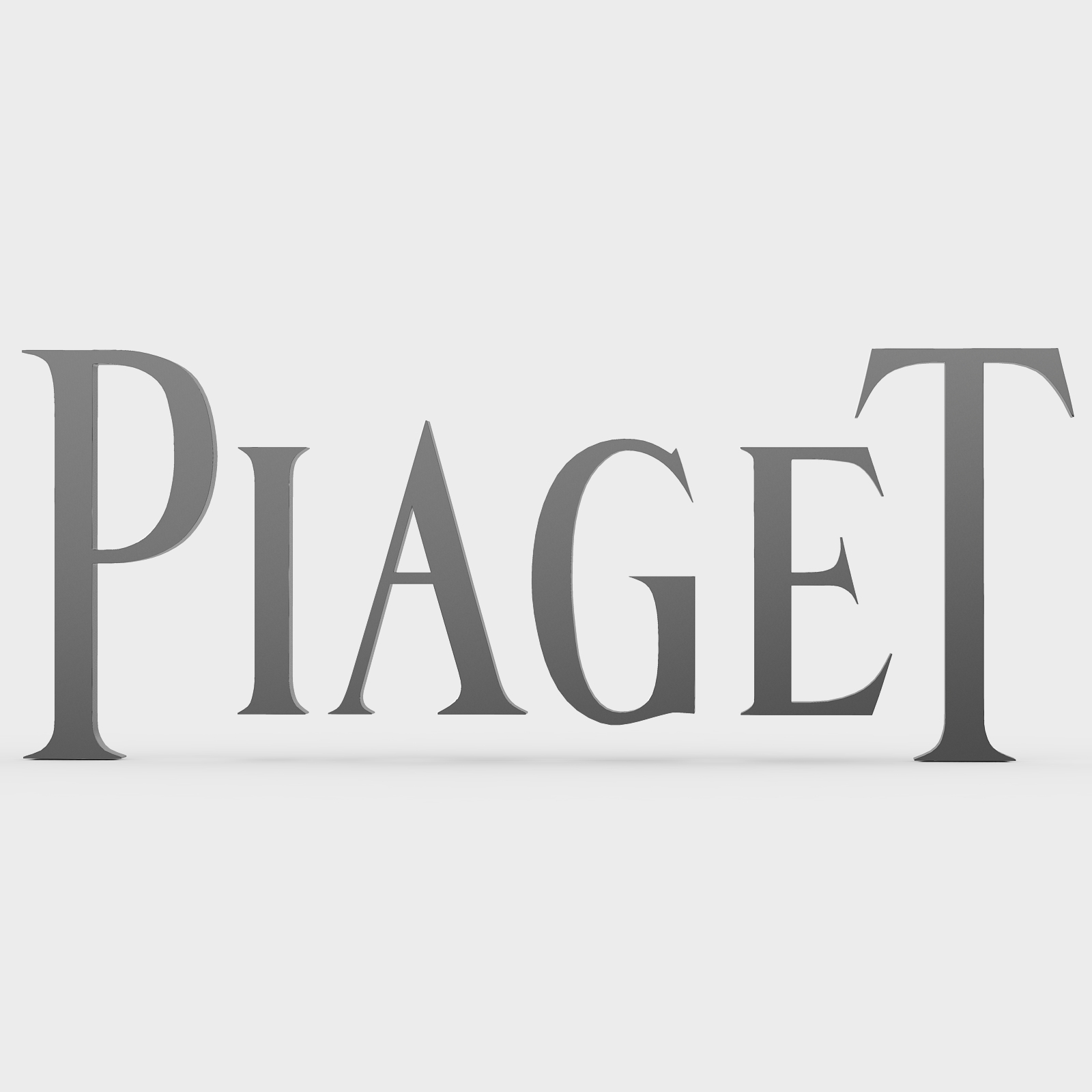STL file piaget logo・3D printable design to download・Cults