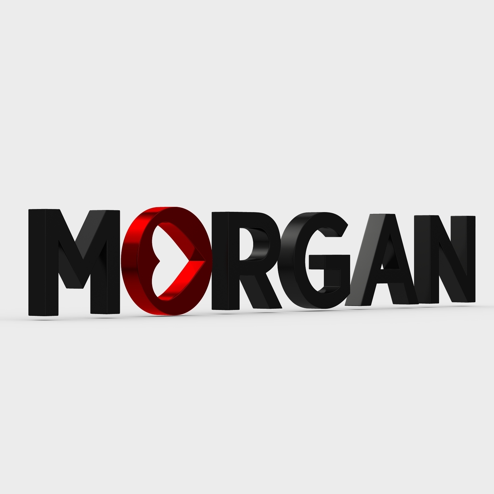 STL file morgan logo 🎭・3D printing idea to download・Cults